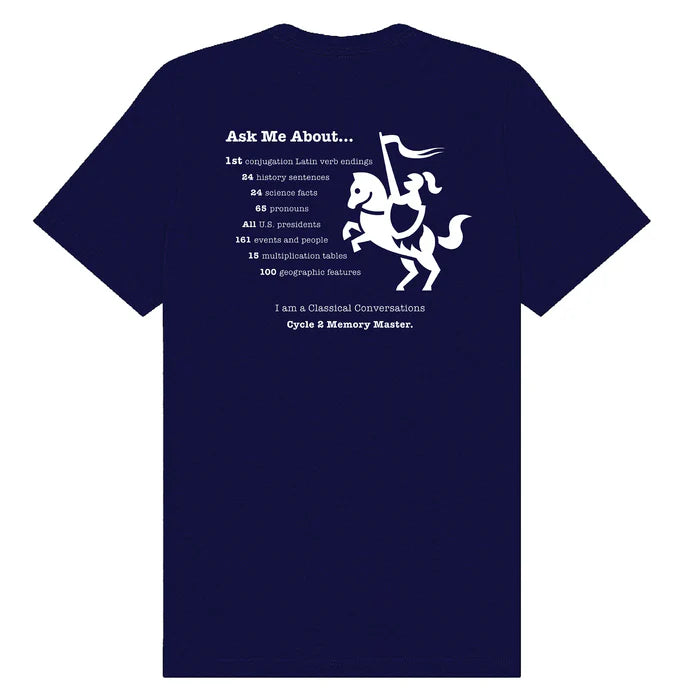 CC Cycle 2 Memory Master T-Shirt – Classical Conversations 台灣